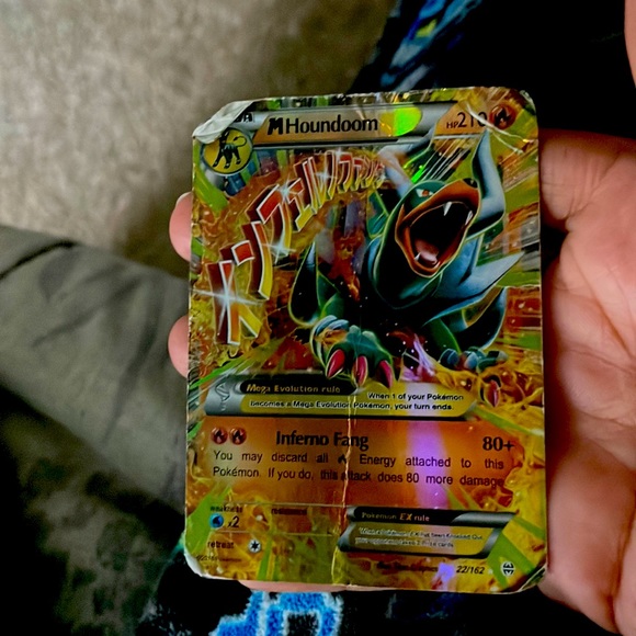 Pokemon | Toys | 2262 Mega Houndoom Pokmon Card | Poshmark